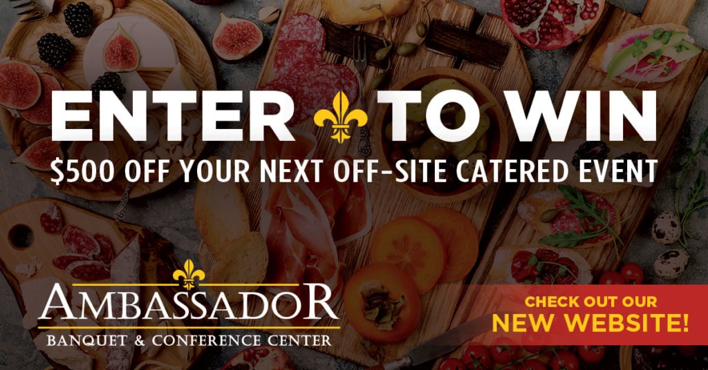 $500 Catering Giveaway - Ambassador Banquet & Conference Center